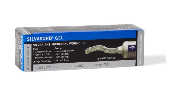 SilvaSorb® Silver Antimicrobial Wound Gel | 1.5 oz | My Website